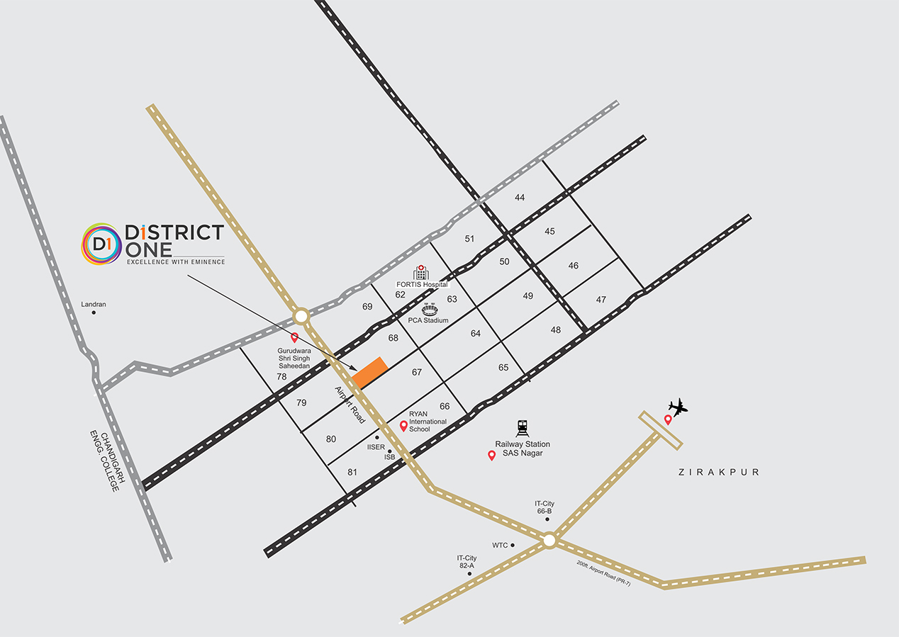 District One Mohali - Nadar Properties